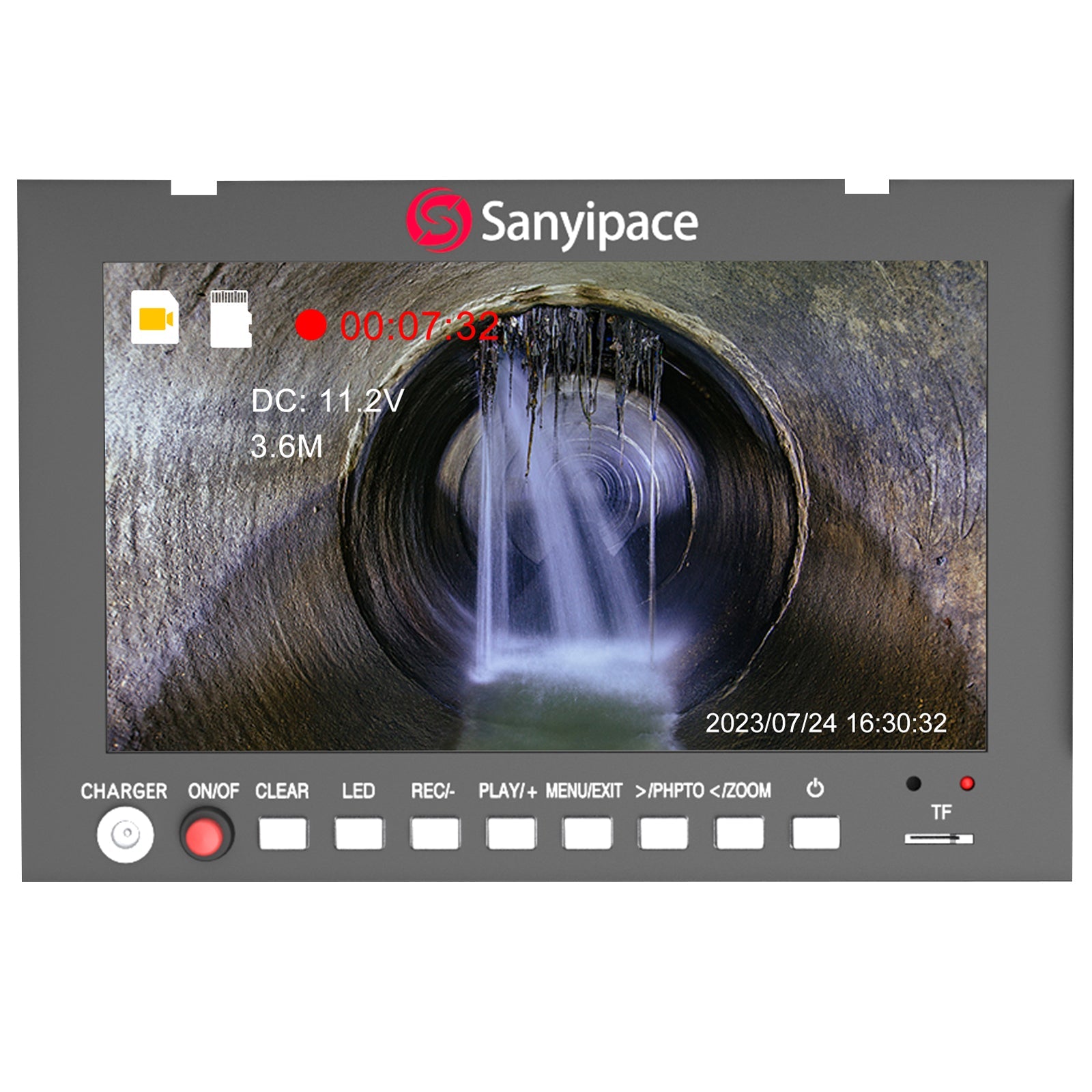 SANYIPACE S8958MRT Screen – Sanyipace Sewer Camera